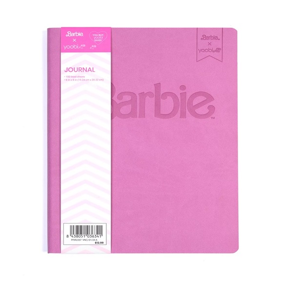 Barbie | Office | Yoobi Pink Barbie Journal | Poshmark